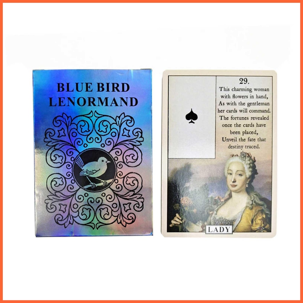 Cartas De Tarô Blue Bird Lenormand Oracle Pocket Sized Deck E Comics ...