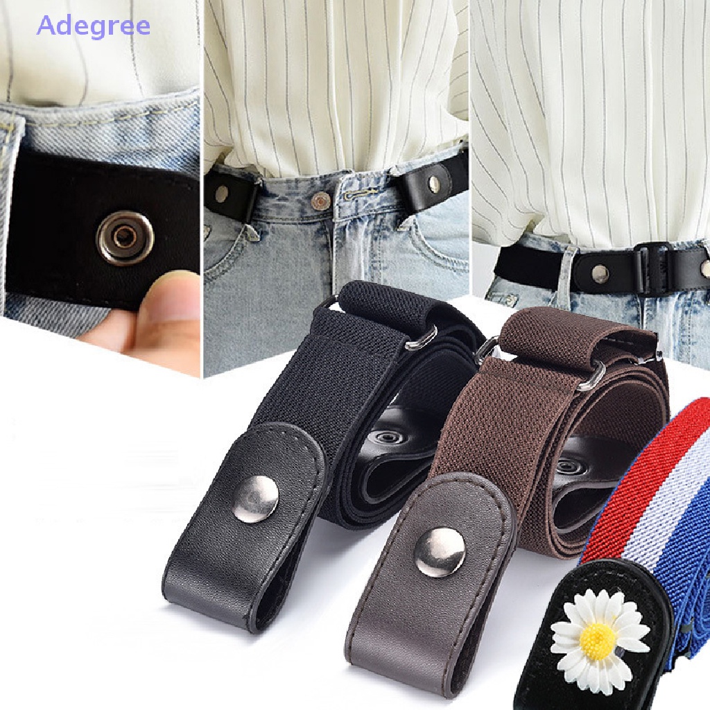 Cintos sem fivela de cor sólida | Shopee Brasil