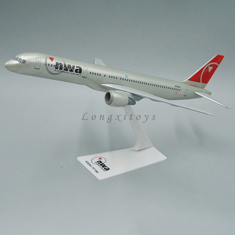 1 : 200 Modelo De Aeronave Toy Northwest Airlines NWA Boeing 757-200 ...