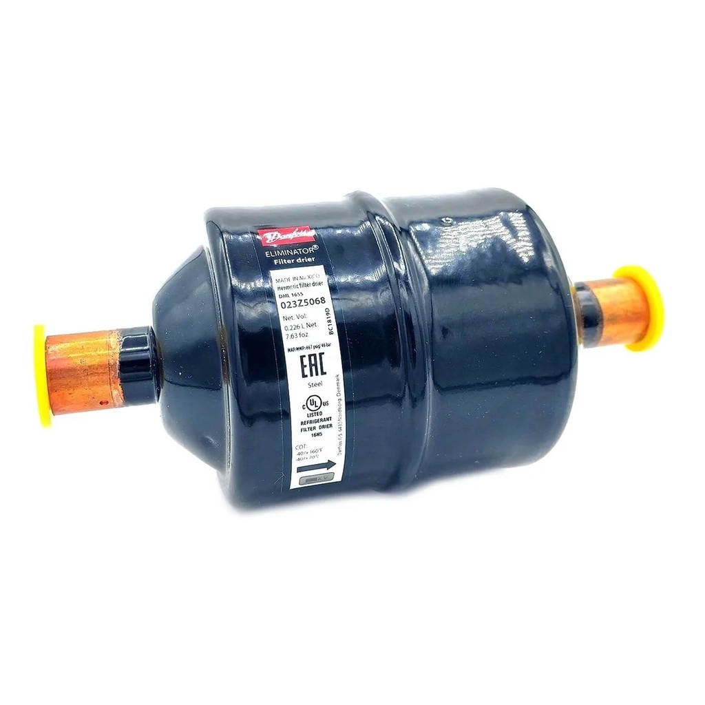 Filtro Secador Dml 165 X 5/8 Solda 023z5068 Danfoss | Shopee Brasil