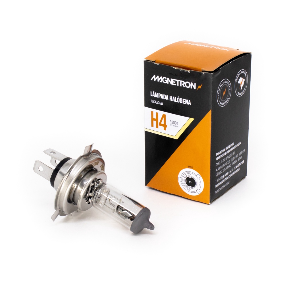 Lampada H4 35/35W Original Magnetron | Shopee Brasil