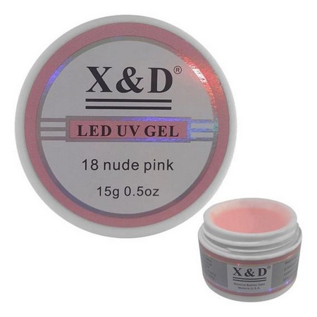 Gel Led UV X&D 18 Pink 15gr I Rapido Envio | Shopee Brasil