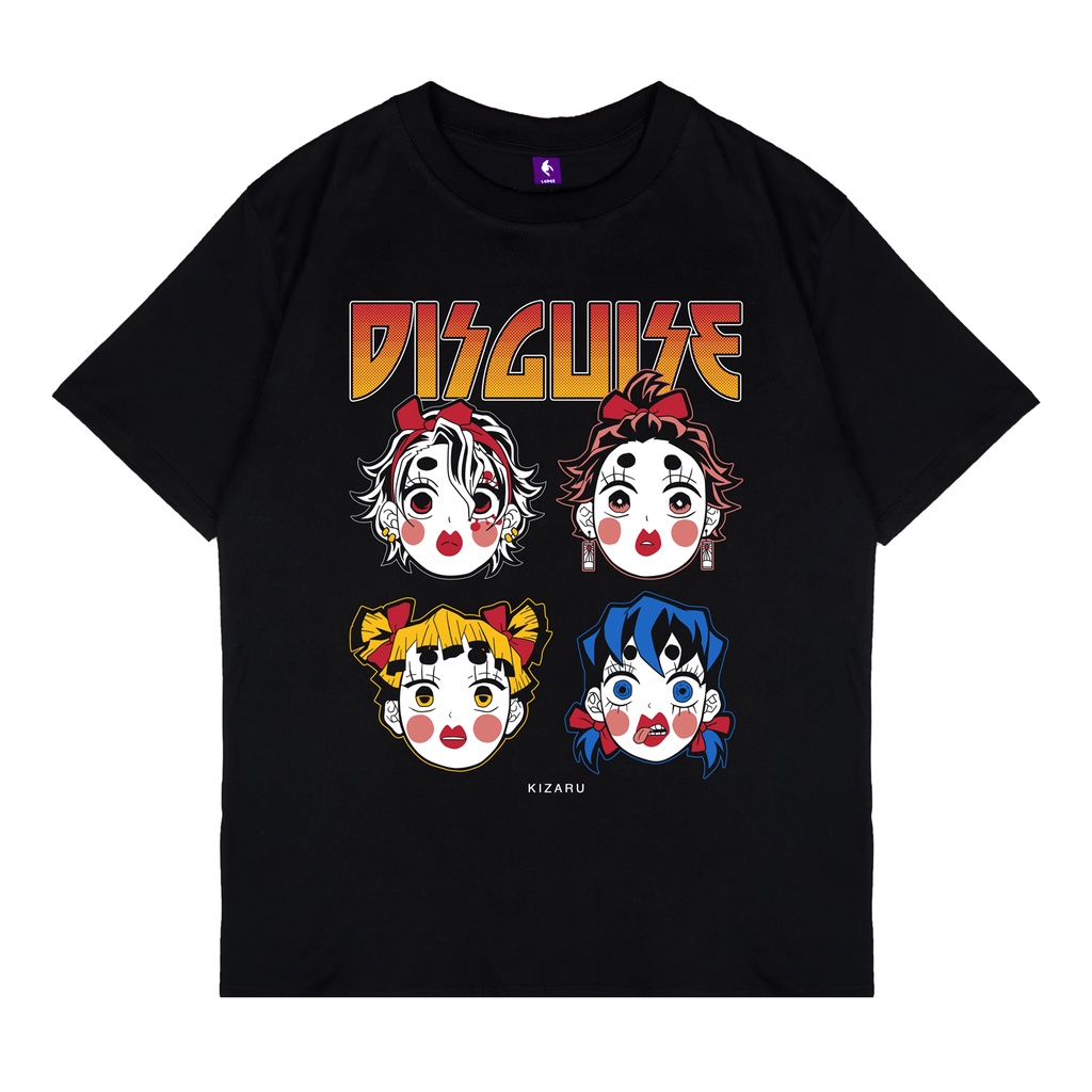 Camiseta Anime Demon Slayer DISGUISE | Shopee Brasil