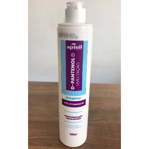 Shampoo D'Pantenol 500ml Apinil (Restauração) | Shopee Brasil