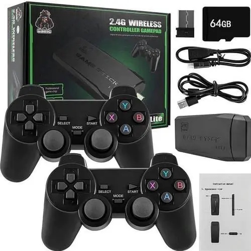 Adaptador Vídeo Game Console Stick Controle Wireless | Shopee Brasil