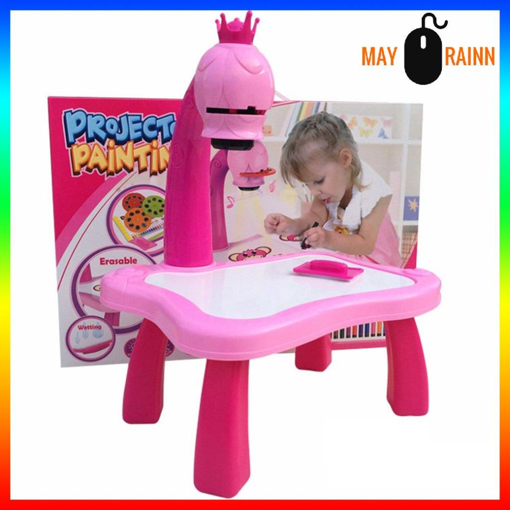 Mesa de aprendizagem infantil com projetor inteligente mesa de pintura ...