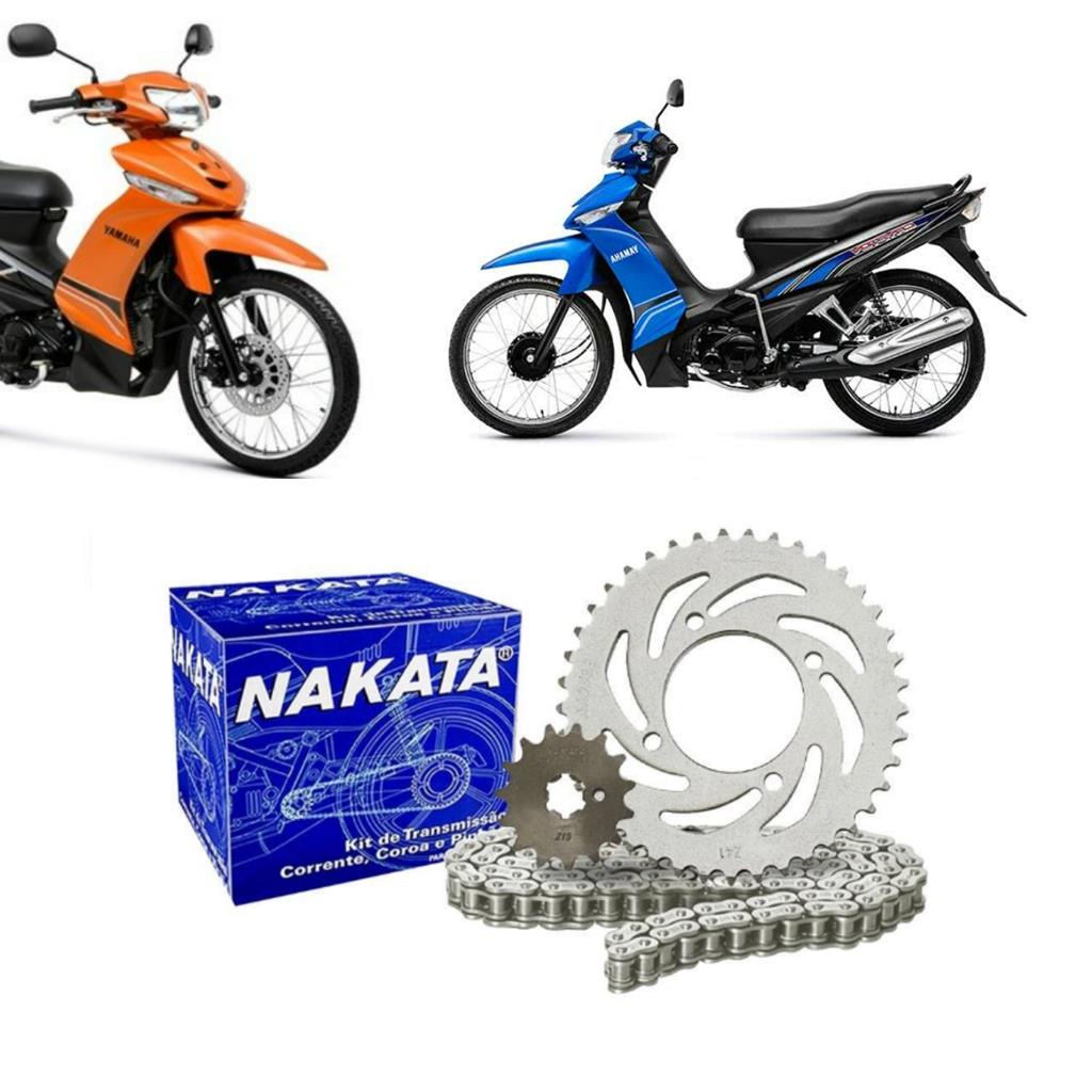 Kit Relacao Tracao Transmissao Yamaha Crypton 115 2010 2011 2012 2013 ...
