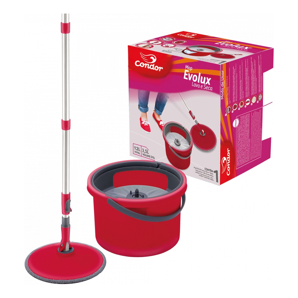 Mop Condor Evolux Lava E Seca | Shopee Brasil
