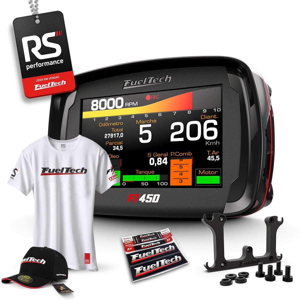 Modulo Programavel de Injecao Eletronica Fueltech Ft450 Sem Chicote ...