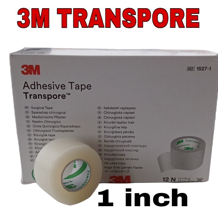 3M Transpore Micropore Durapore surgical tape sold per piece | Shopee ...