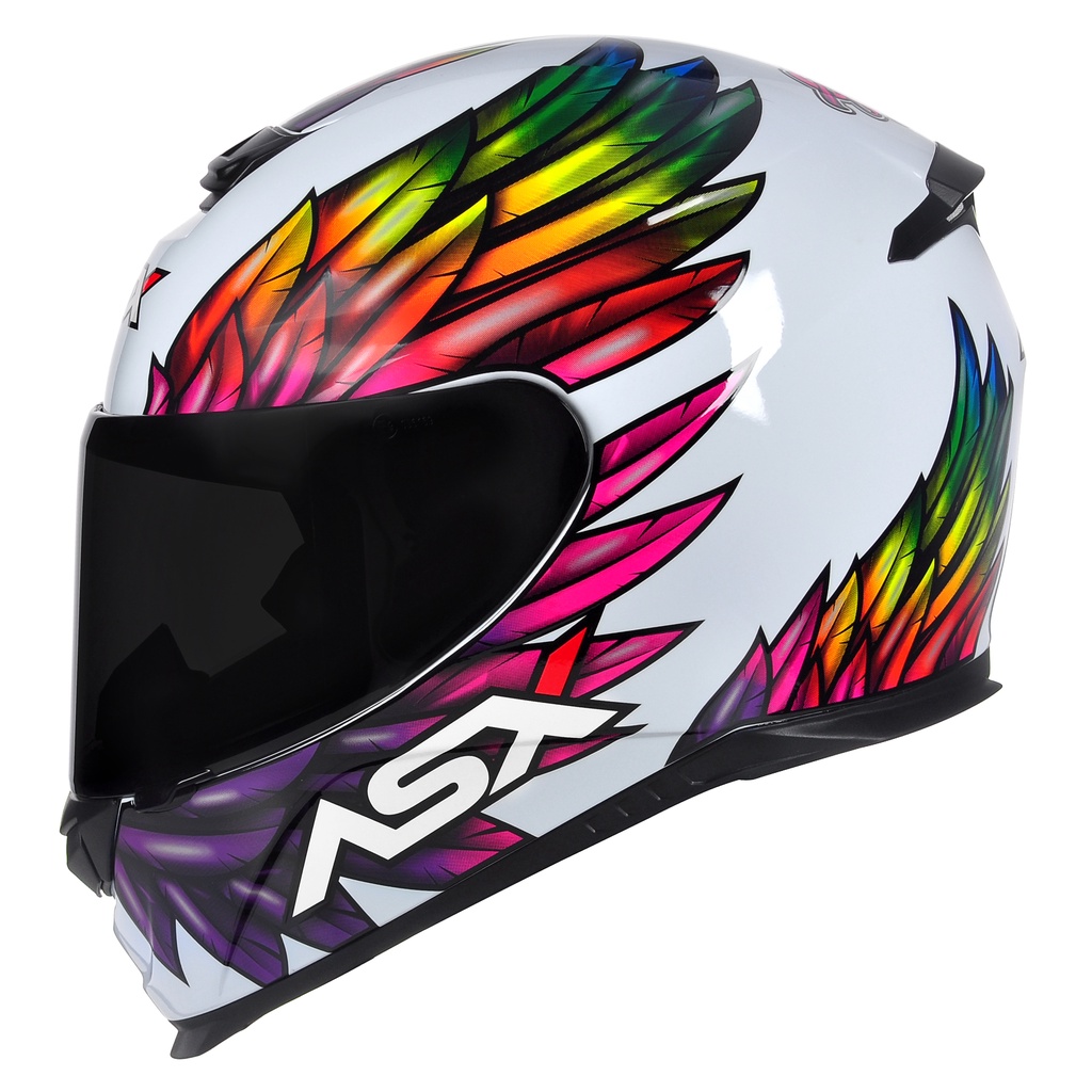 Capacete Axxis Eagle ASX Vibes Branco | Shopee Brasil