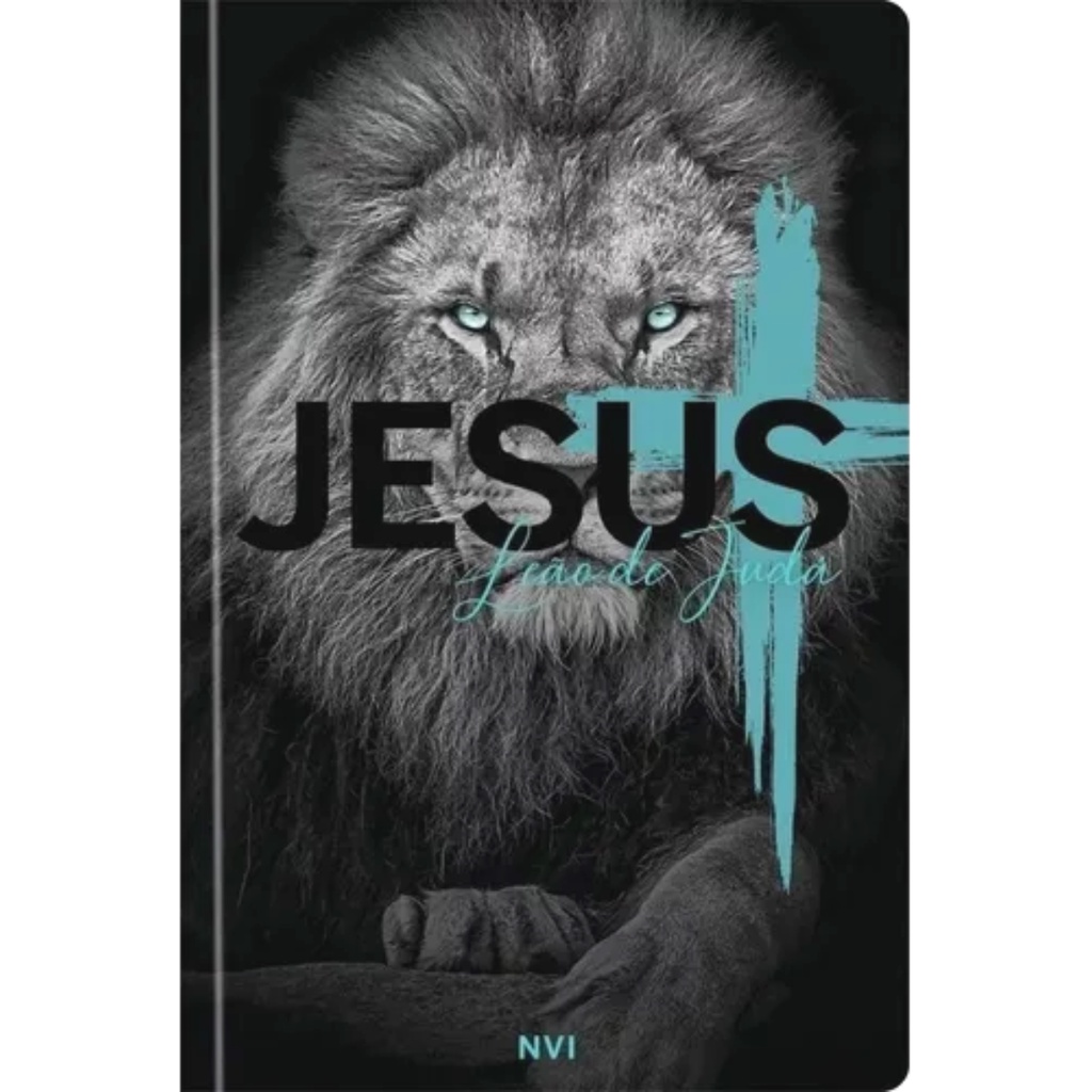 Bíblia Sagrada Leão de Judá | NVI | Letra Normal | Capa Dura Evangélica ...