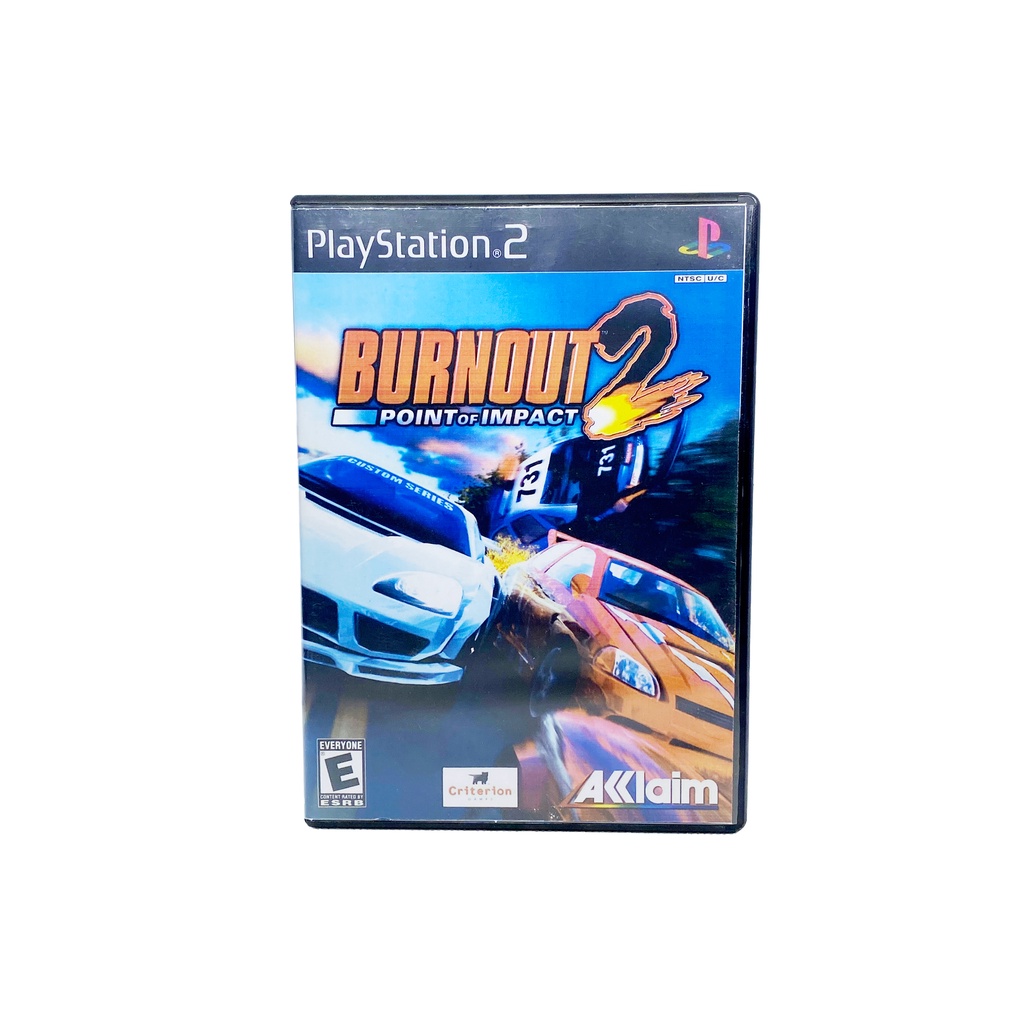 Jogo Burnout 2: Point of Impact - PS2 Original | Shopee Brasil