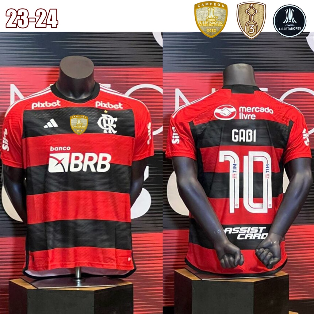camisa de time 28282823-24 Manguito 22-23 Versão Tailandesa 1 : 1 ...