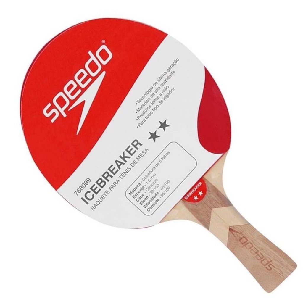 Raquete Tenis de Mesa Speedo Ice Breaker | Shopee Brasil