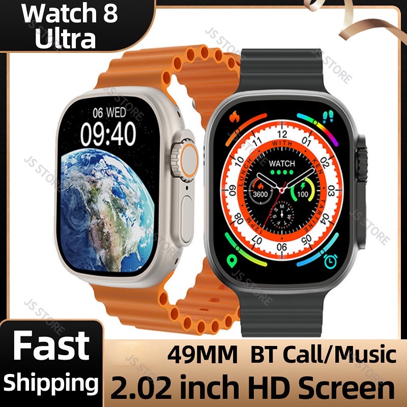 Smartwatch Watch 8 Ultra IWO 14 Series 8 49mm Bluetooth Call Carga Sem ...