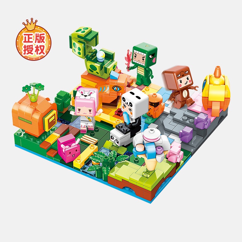 Minecraft Building Blocks Mini Brinquedos Zumbis Mundiais Tijolos ...