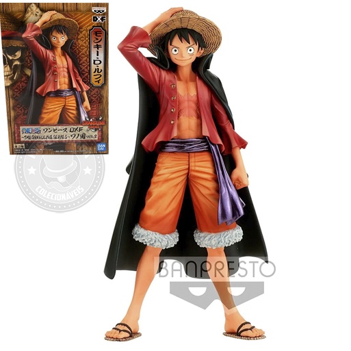 Figura One Piece DFX Grandline Monkey D. Luffy Vol.2 Bandai | Shopee Brasil