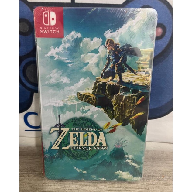 Steelbook Nintendo Switch The Legend of Zelda Tears of the Kingdom Novo ...