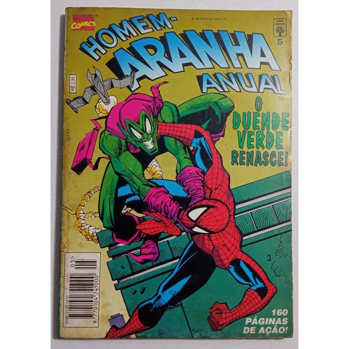 Homem-Aranha Anual 5: O Duende Verde Renasce! | Shopee Brasil