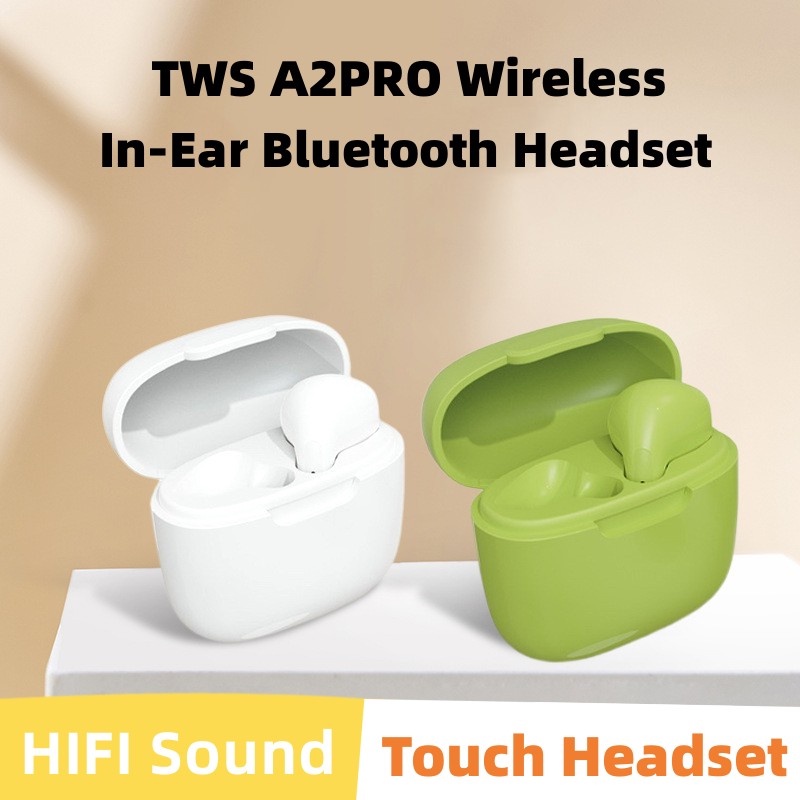 Fone De Ouvido Bluetooth TWS A2pro Sem Fio Estéreo À Prova D'água HiFI ...