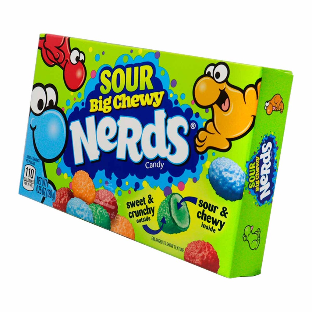 Balas Nerds Sour Chewy Concession 120gr | Shopee Brasil