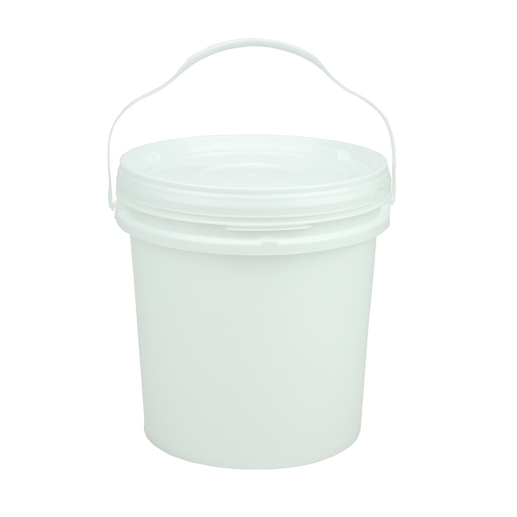 Balde Plástico Alimentício 5 Litros Com Tampa e Alça | Shopee Brasil