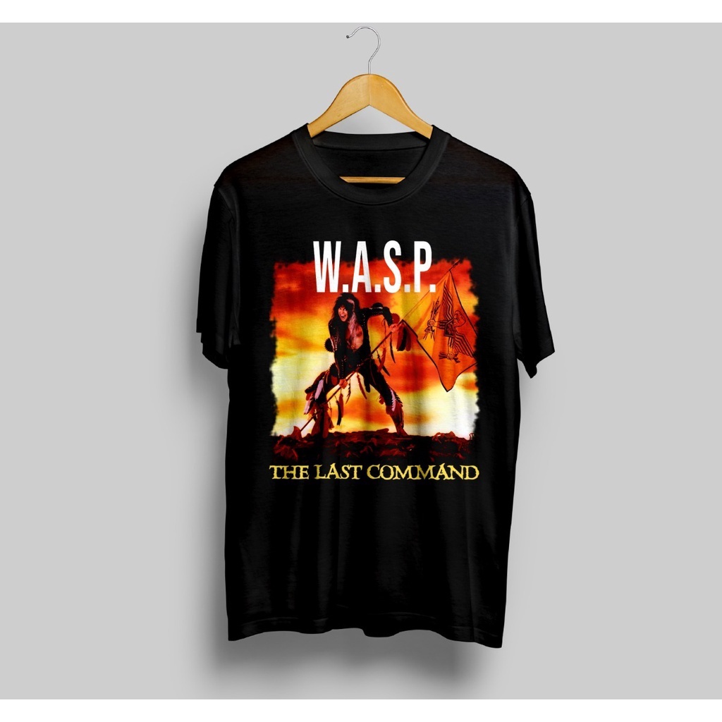 Camiseta W.a.s.p. The Last Command Wasp -DENIS. | Shopee Brasil