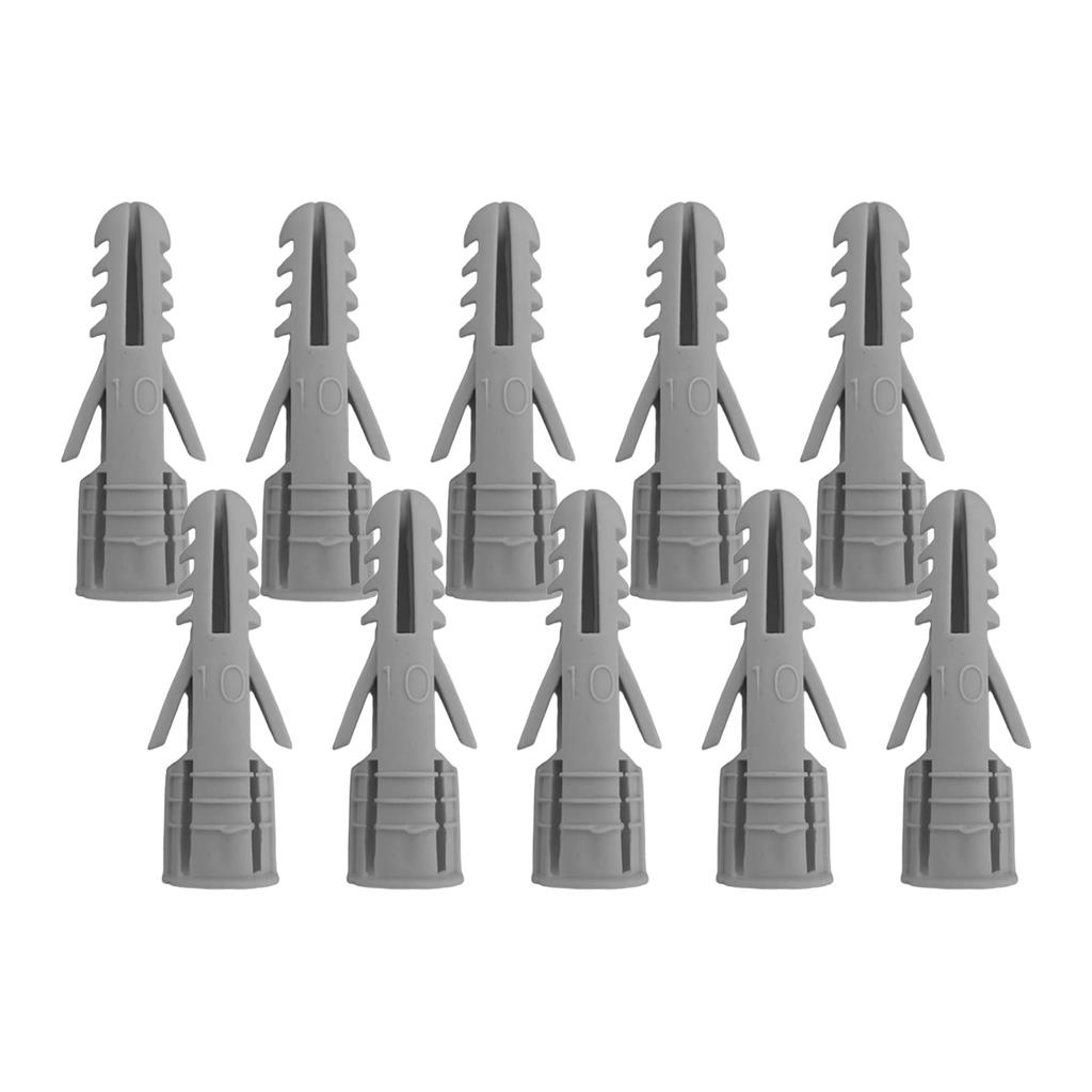 Bucha de Fixacao c/Anel 10mm Anti-Giro Tijolo Concreto 10Pcs | Shopee ...