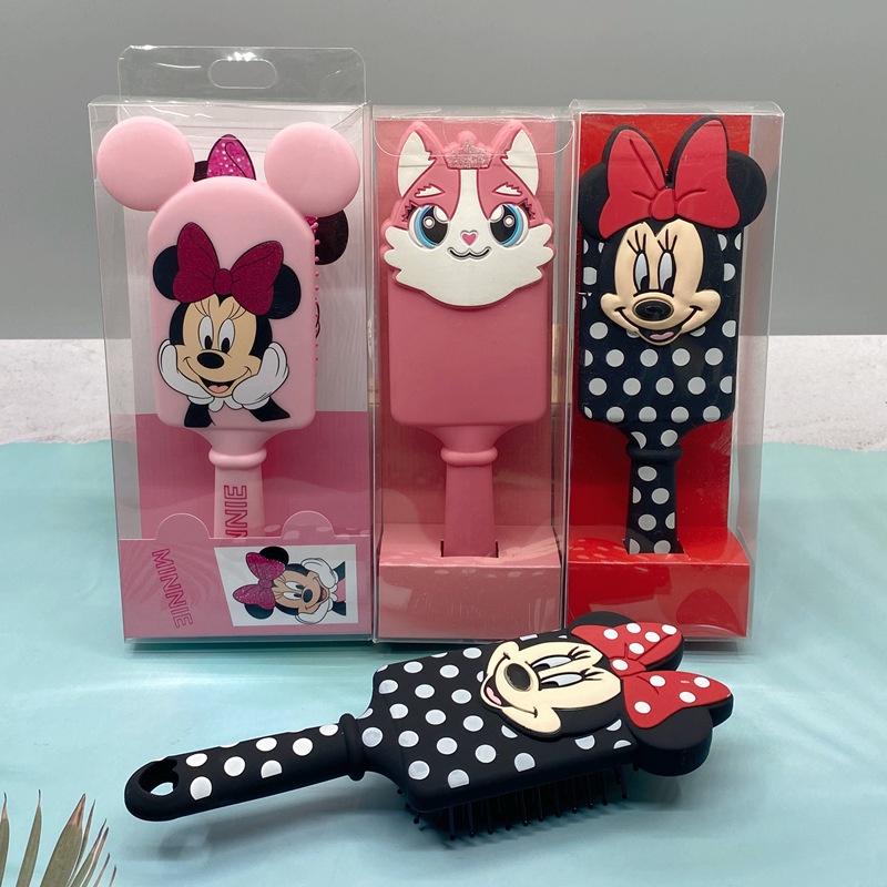Cartoon Mickey Mouse Combs Anti-Static Cabeleireiro Plástico Para ...
