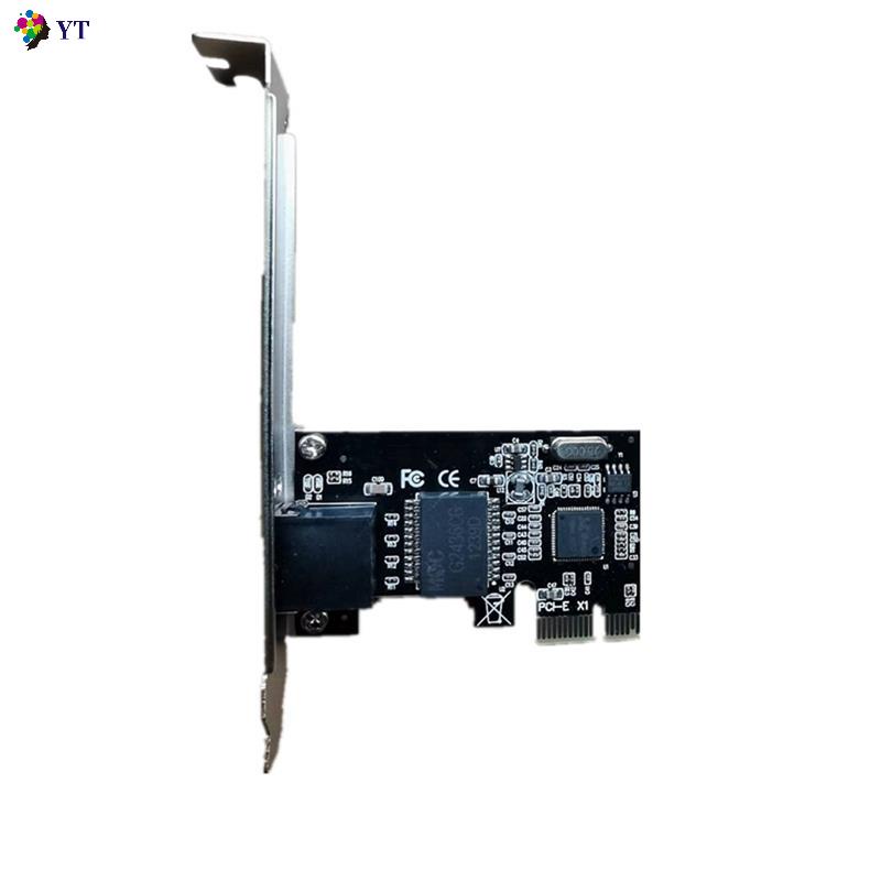 1 Placa De Rede PCS Gigabit Ethernet PCI-Express RJ45 Adaptador LAN ...