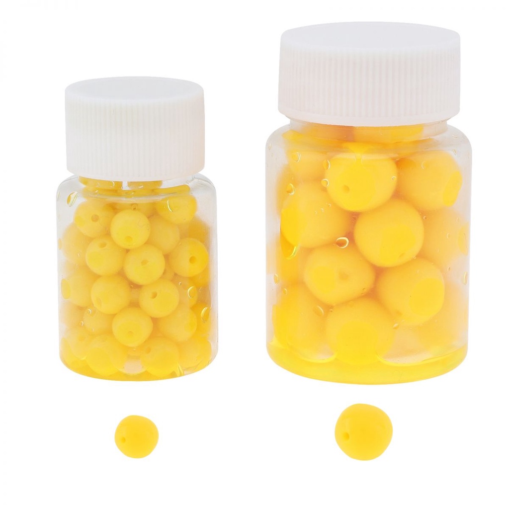 30pcs 10mm 14mm Simulação Flutuante De Balas De Milho Falso Aroma Soft ...