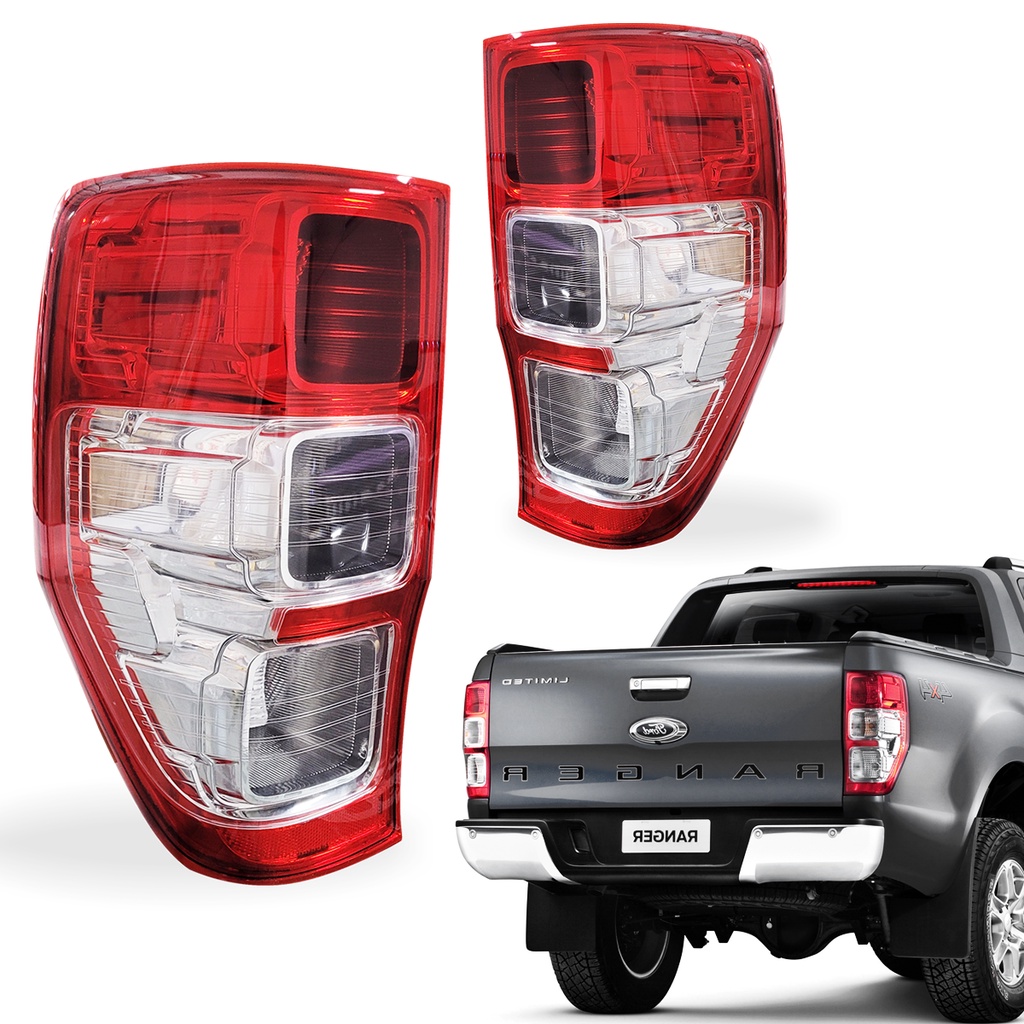 Lanterna Traseira Ford Ranger 2012 2013 2014 2015 Dir/esq | Shopee Brasil