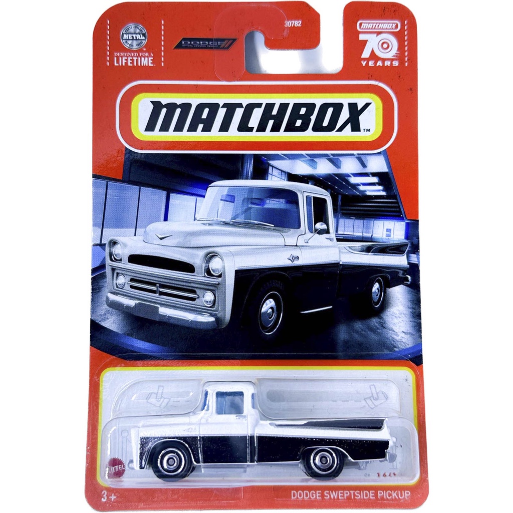 Matchbox - Dodge Sweptside Pickup - HKX24 | Shopee Brasil