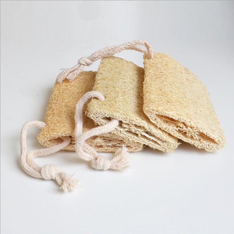 Zx Nature Organic Loofahs Spa Exfoliating Scrubber Natural Luffa Body