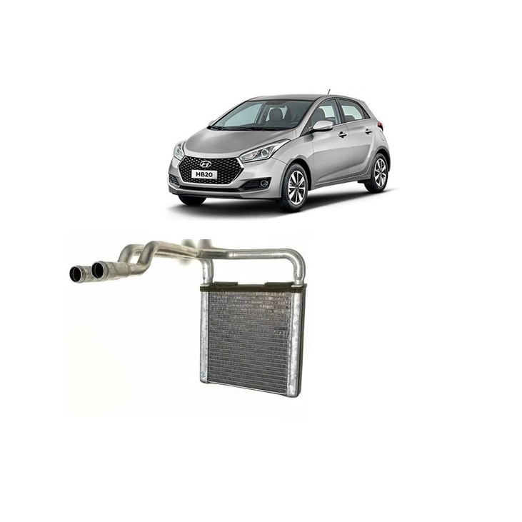 Radiador Ar Quente Original Hyundai Hb20 Hb20s 2012 2013 2014 2015 2016 ...