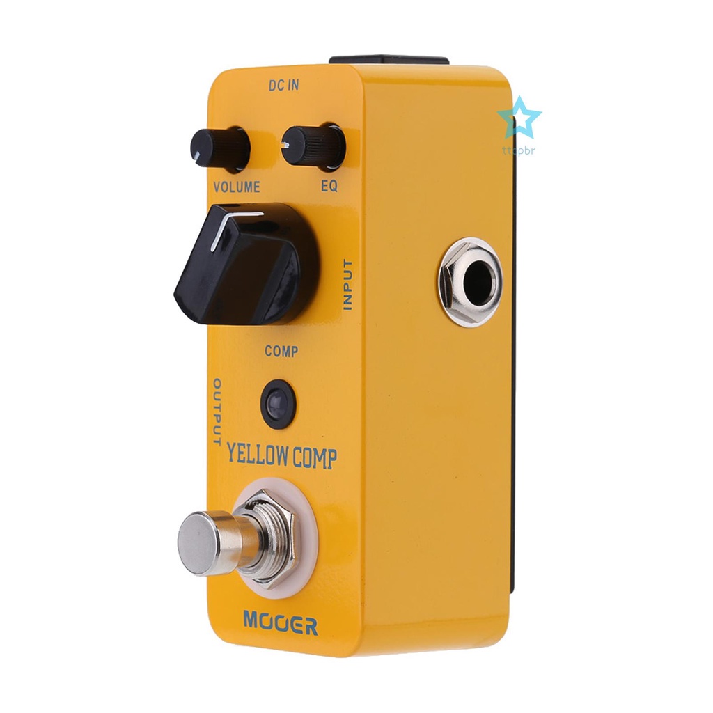 Mooer Yellow Comp Micro Mini Compressor Óptico De Efeito Pedal Para ...