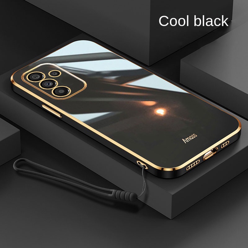 Samsung Galaxy A56 A36 A26 A55 A35 A15 A25 5G A24 A14 5G A34 A54 5G Luxo Bordas Quadradas ...