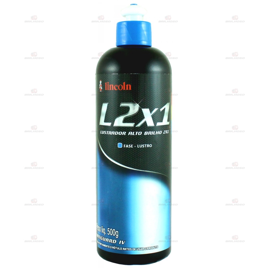 Lustrador 2x1 Alto Brilho Lincoln 500g | Shopee Brasil