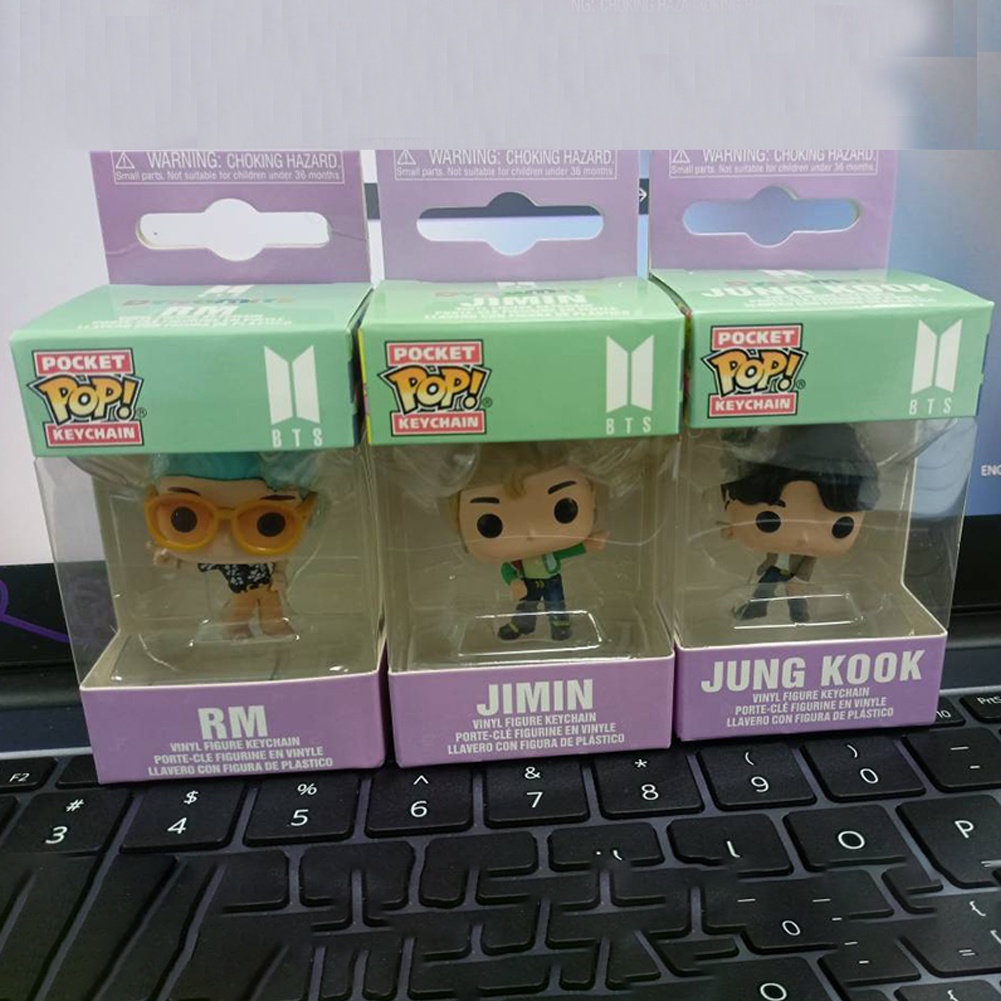 Funko Pop ! Chaveiro BTS-V JUNG KOOK JIMIN SUGA JIN J-HOPE RM | Shopee Brasil
