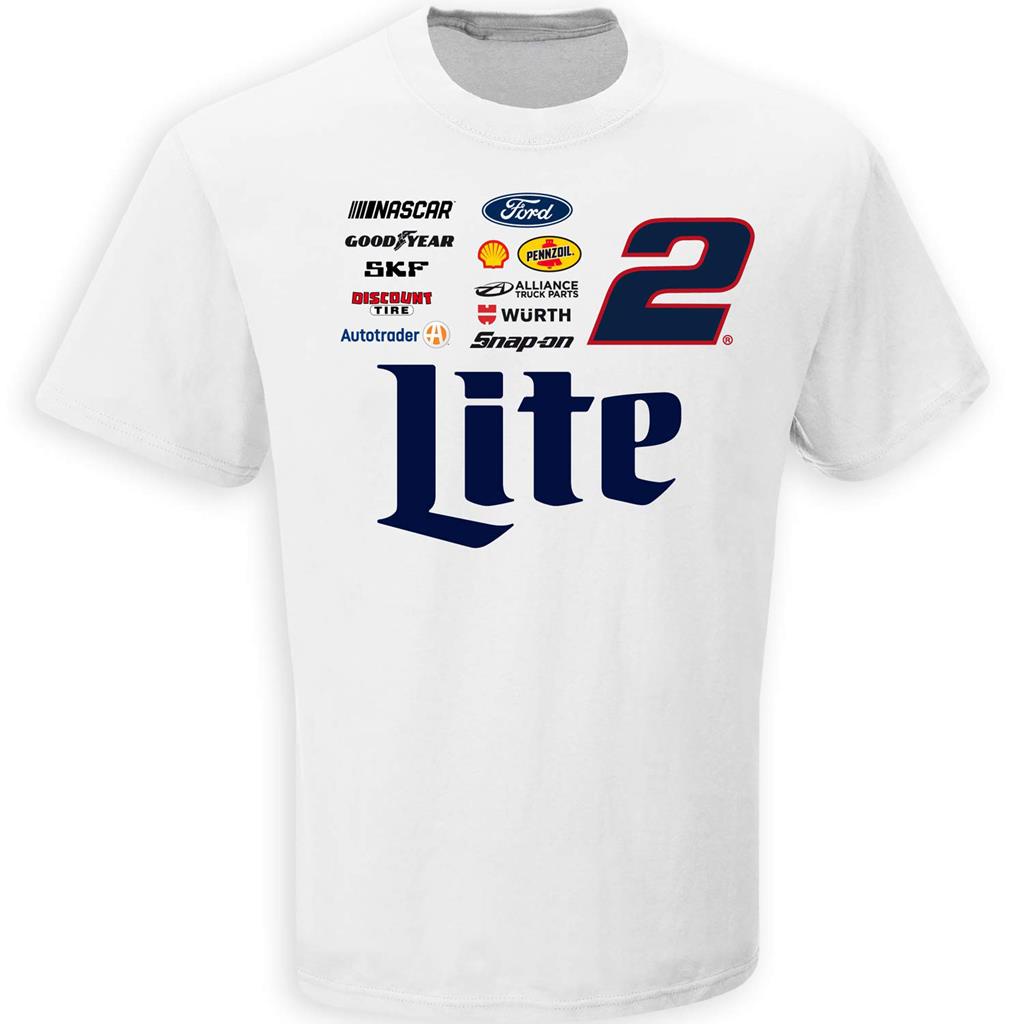 Camiseta Miller Lite 2 Nascar Stock Car Racing | Shopee Brasil