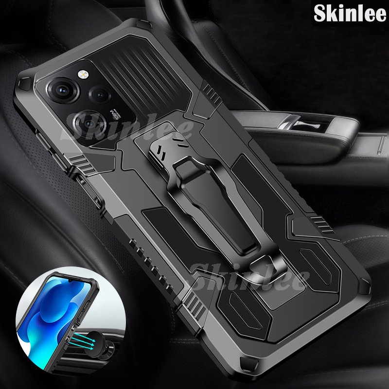 New Design Case for Xiaomi Poco X5 Pro F5 Anti-drop Armor with Metal ...