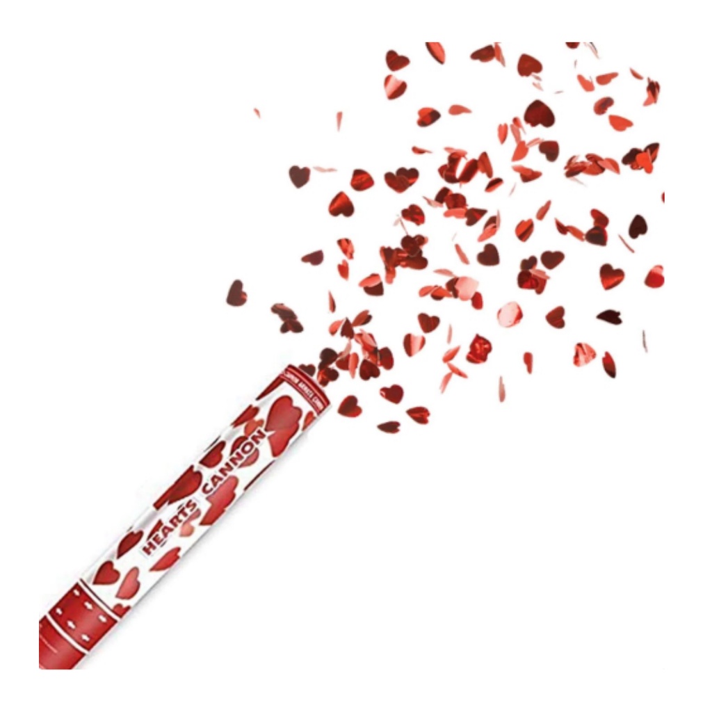 Lança Confete de Coração Metalizado - Festas e Comemorações! | Shopee ...