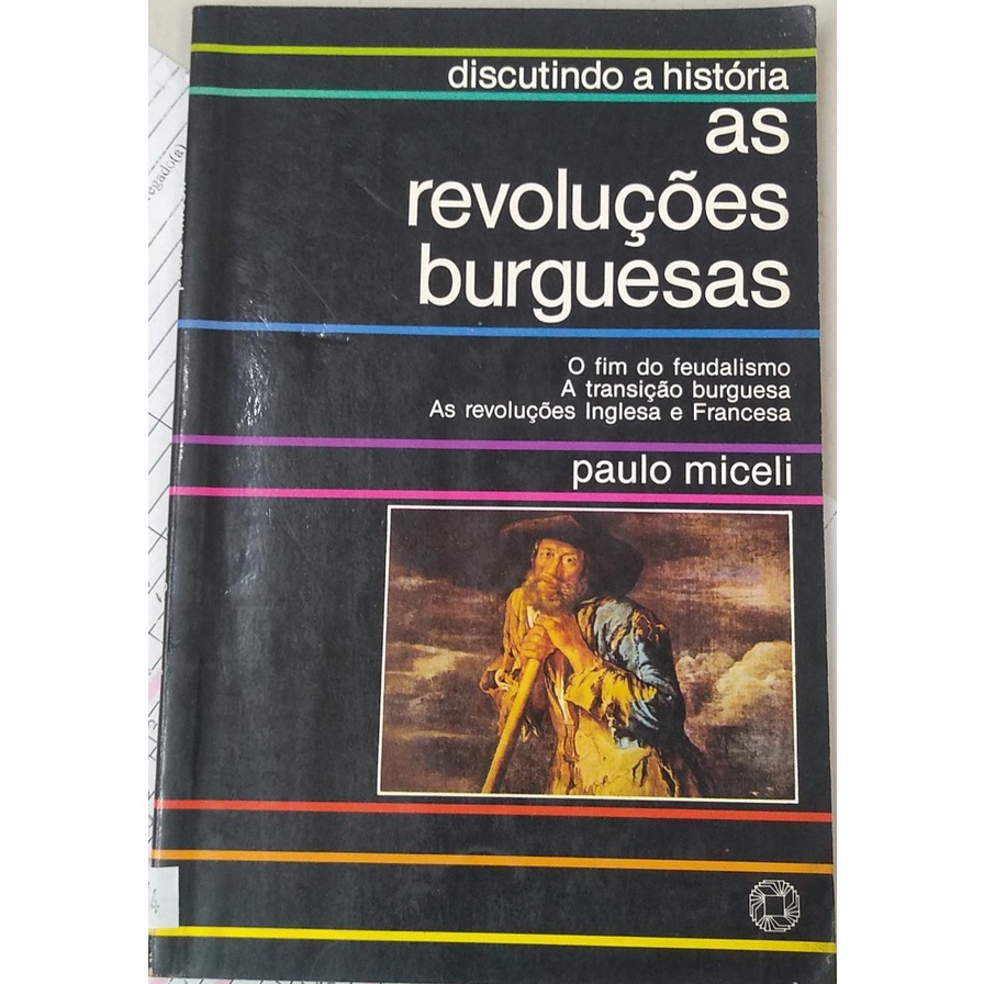 Livro As Revoluções Burguesas Paulo Miceli 7044 | Shopee Brasil