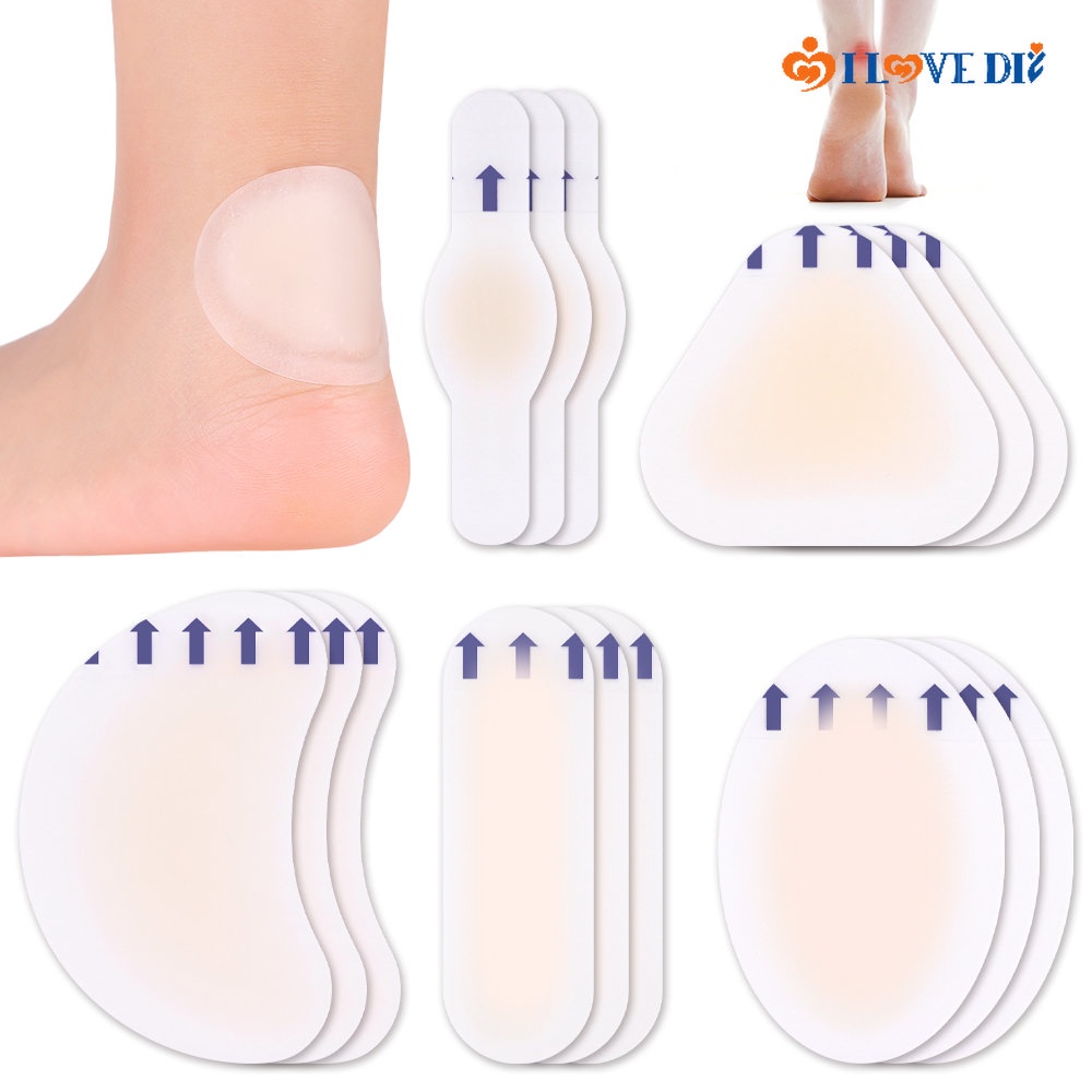 Protetor De Calcanhar Gel Antiabrasão Pad/Hidrocolóide Macio Invisível ...