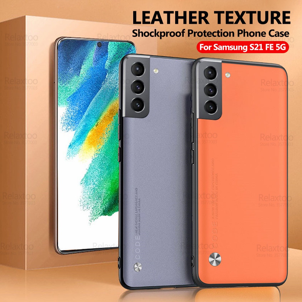Capa Para Samsung Galaxy S21 S20 FE S21FE S20FE 4G 5G S10 Plus S10 + S10 5G Retrô PU Textura De ...