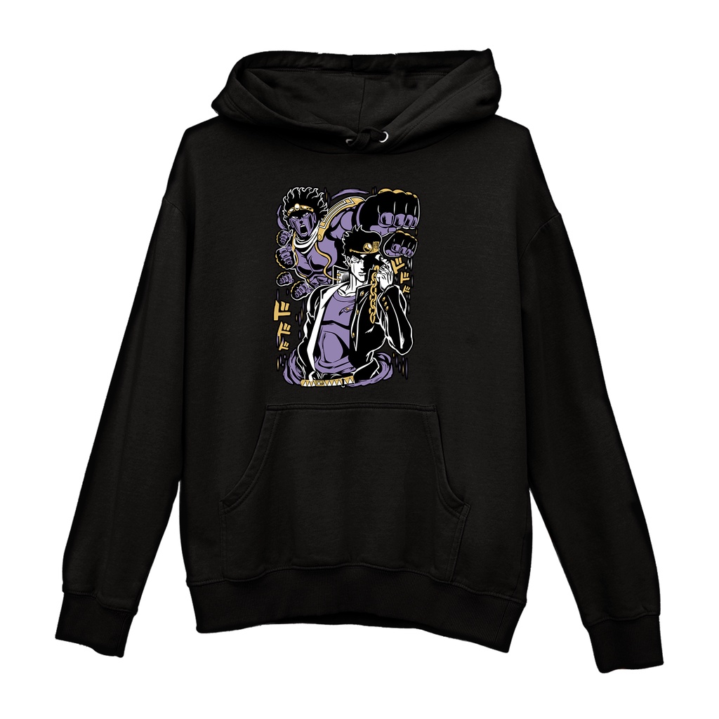 Moletom Canguru Jojo S Bizarre Anime Shopee Brasil