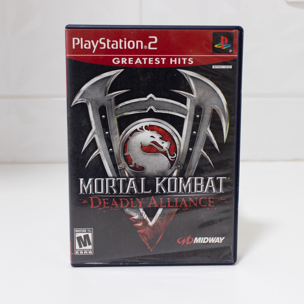 Mortal Kombat Deadly Alliance PS2 Americano PlayStation 2 Mídia Física ...