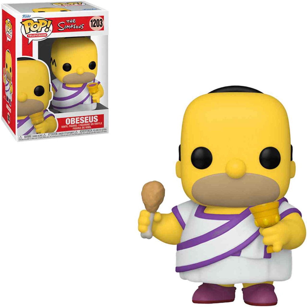Funko POP! Animation The Simpsons Homer Obeseus 1203 | Shopee Brasil