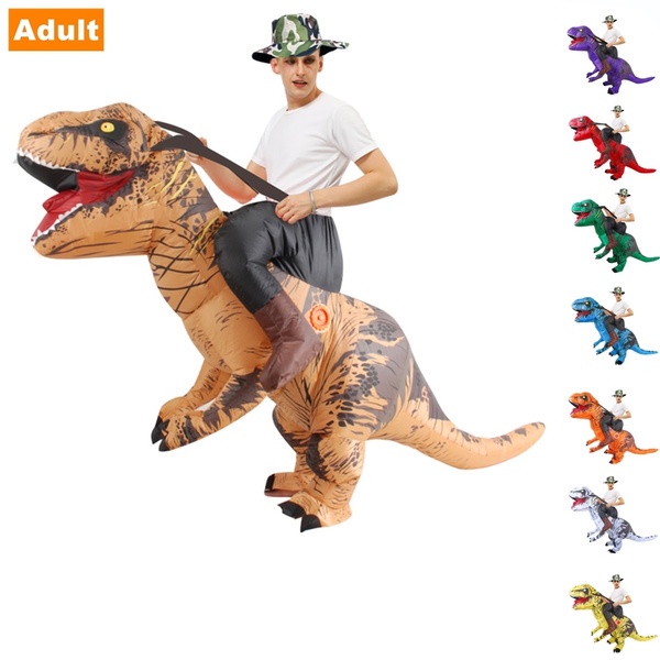 Tiranossauro Montagem De Halloween Fato Insuflável Para Adultos ...